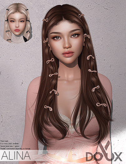 Second Life Marketplace Doux Alina Hairstyle [demo]